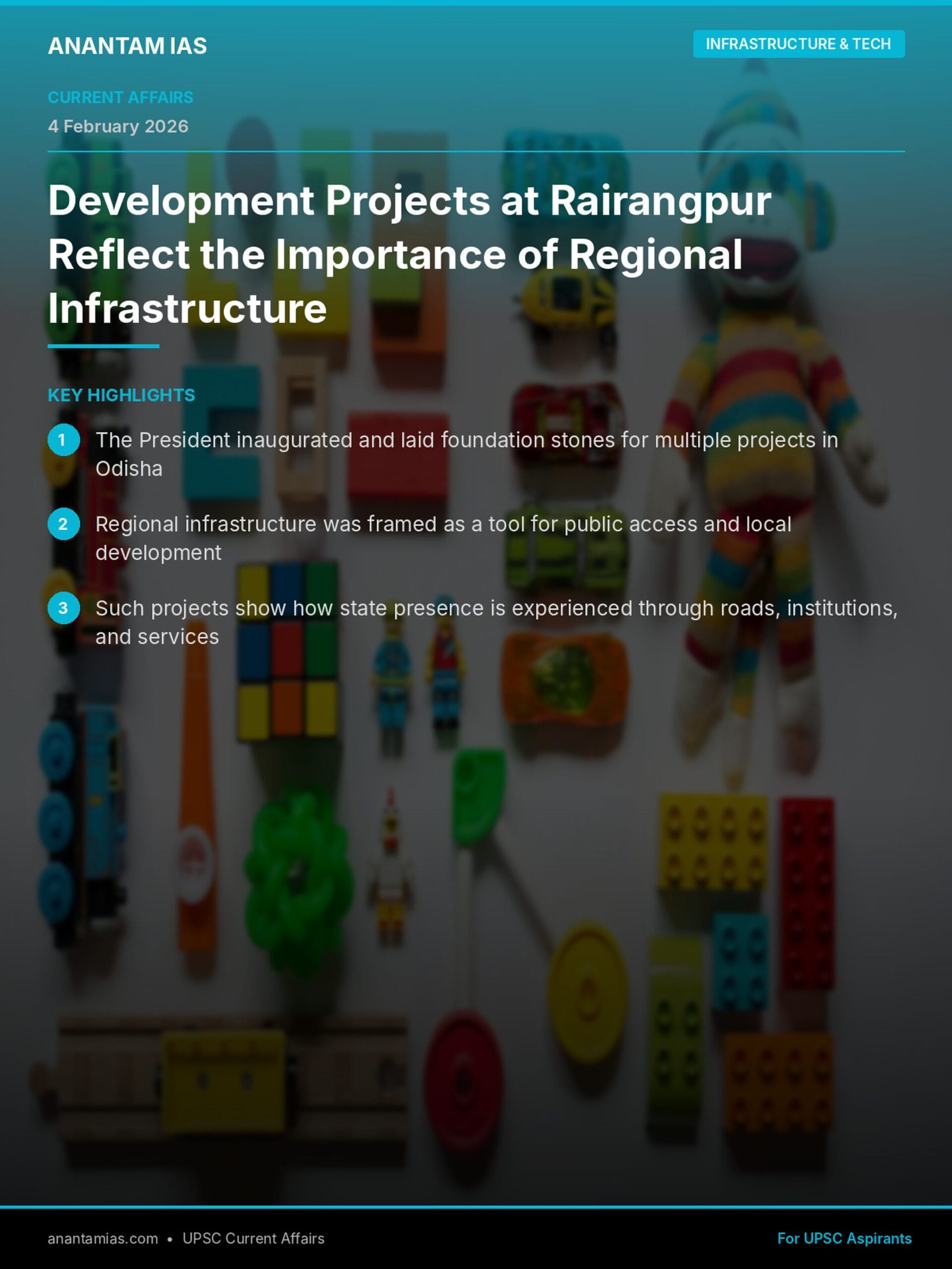 Development Projects at Rairangpur Reflect the Importance of Regional ...