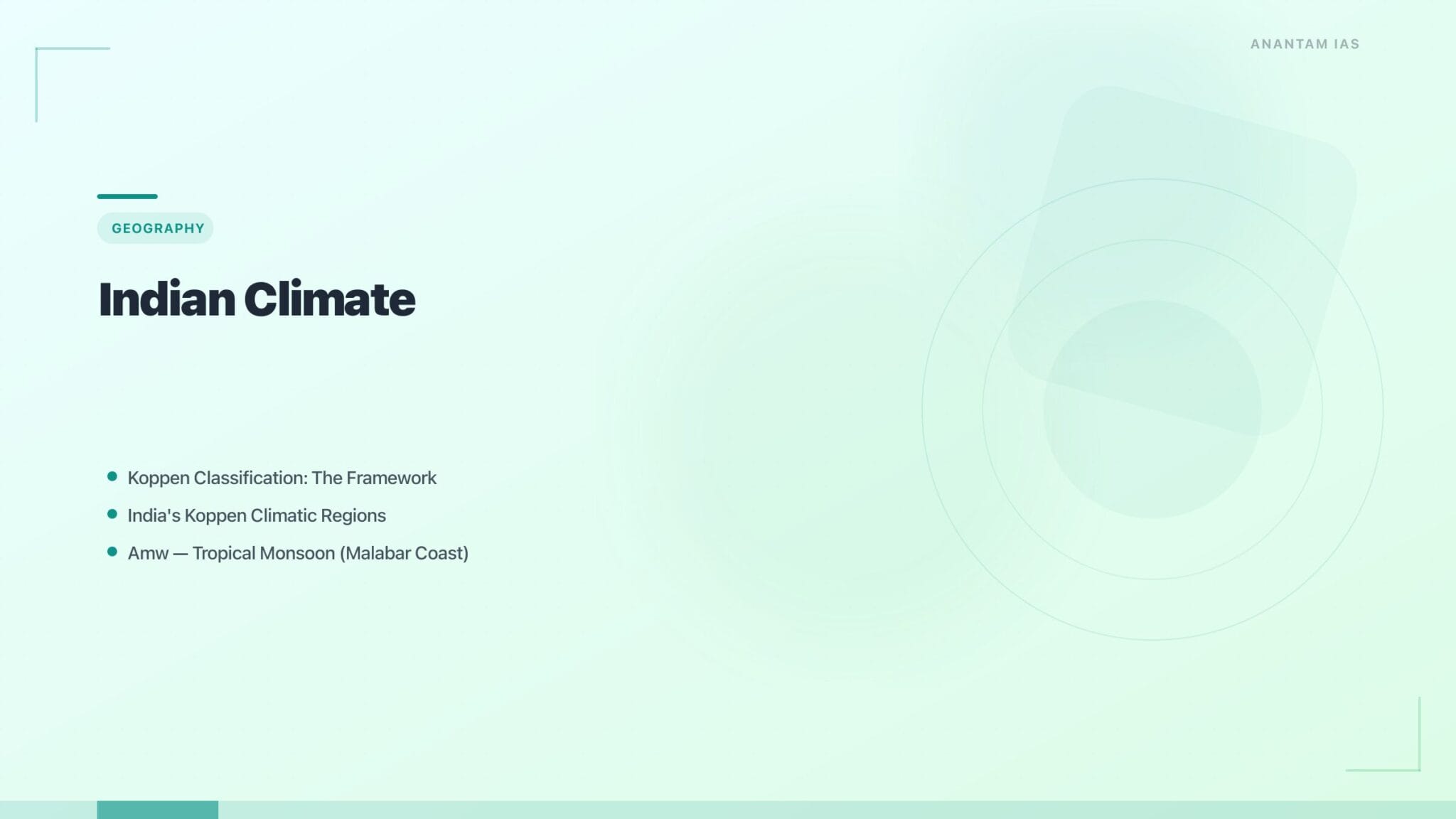 Indian Climate: Koppen Classification & Climatic Regions - Anantam IAS