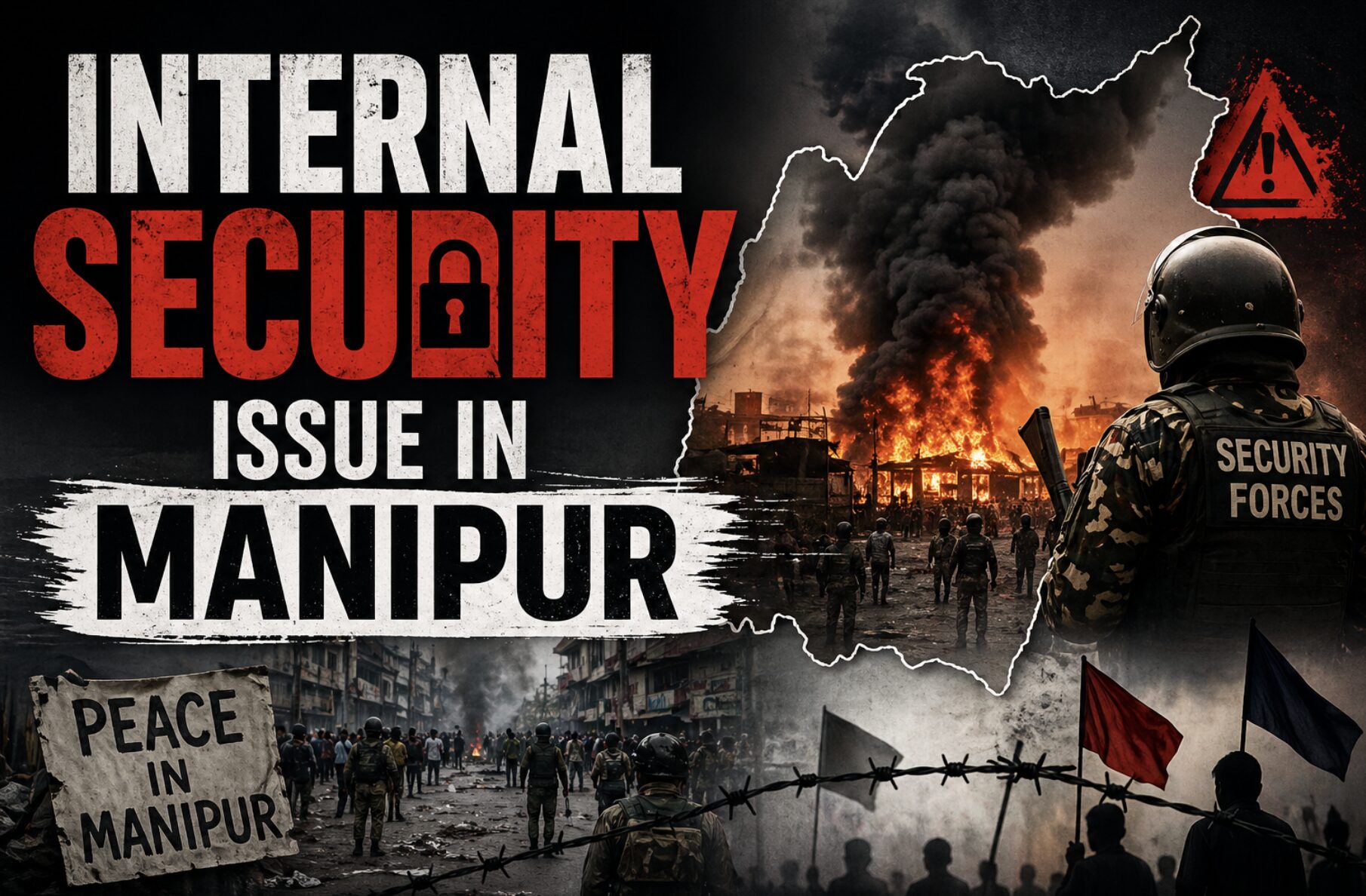 Kuki-Naga conflict rages in Manipur - Anantam IAS