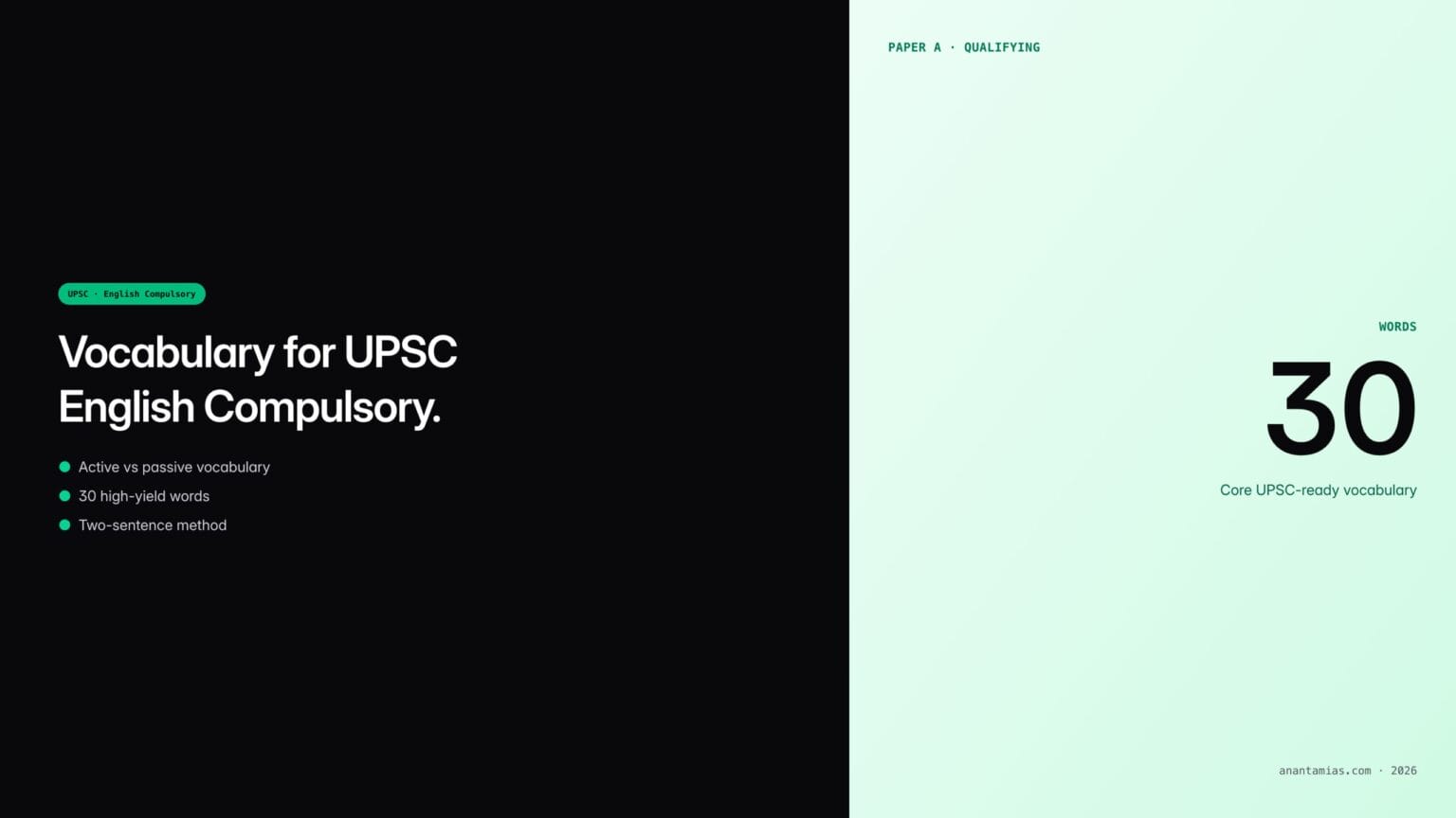 Precis Writing in UPSC English Compulsory: Rules & Examples - Anantam IAS