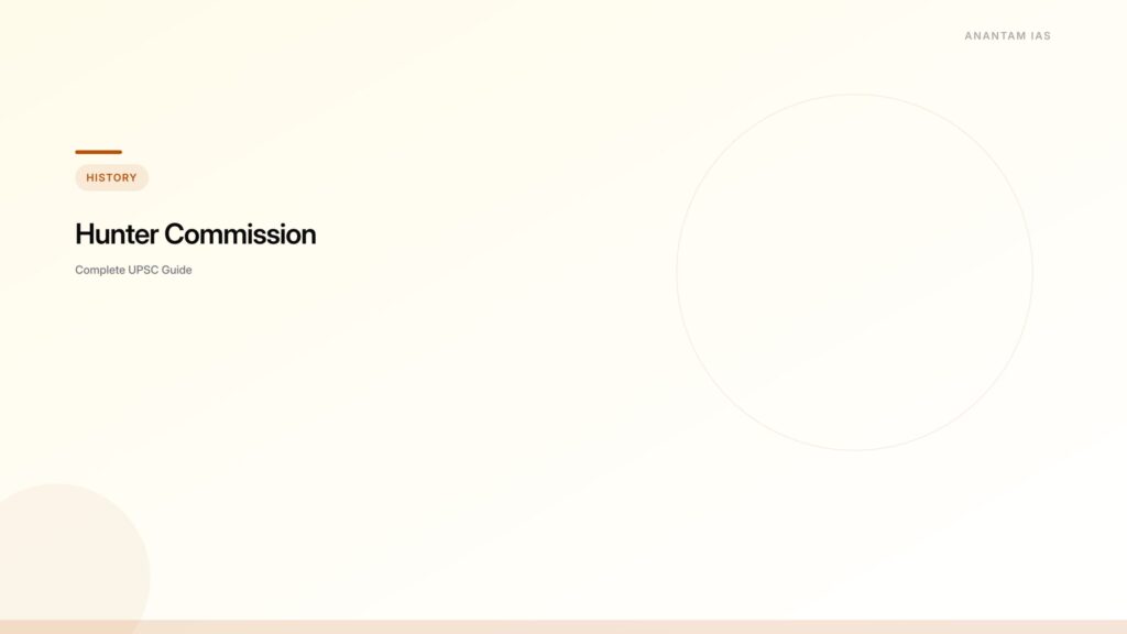 Hunter Commission (1882) — Recommendations, Impact & Education Reforms ...