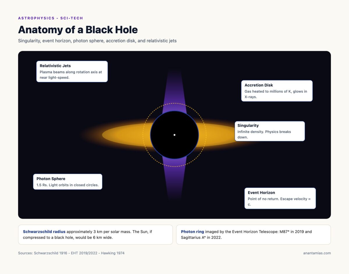 Black Holes Explained: Anatomy, Types and Key Concepts - Anantam IAS
